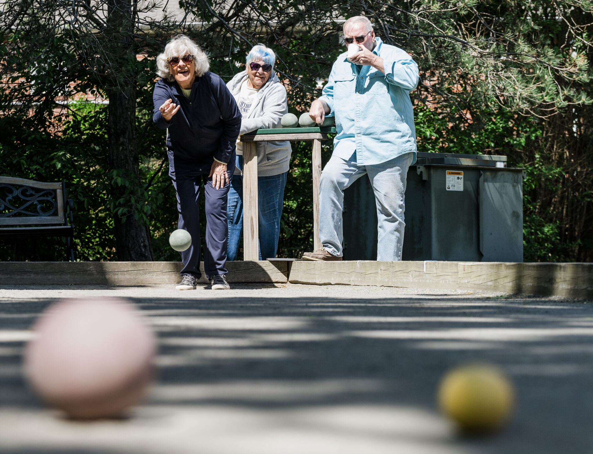 As the ball rolls close, the people get closer - 01945 Magazine